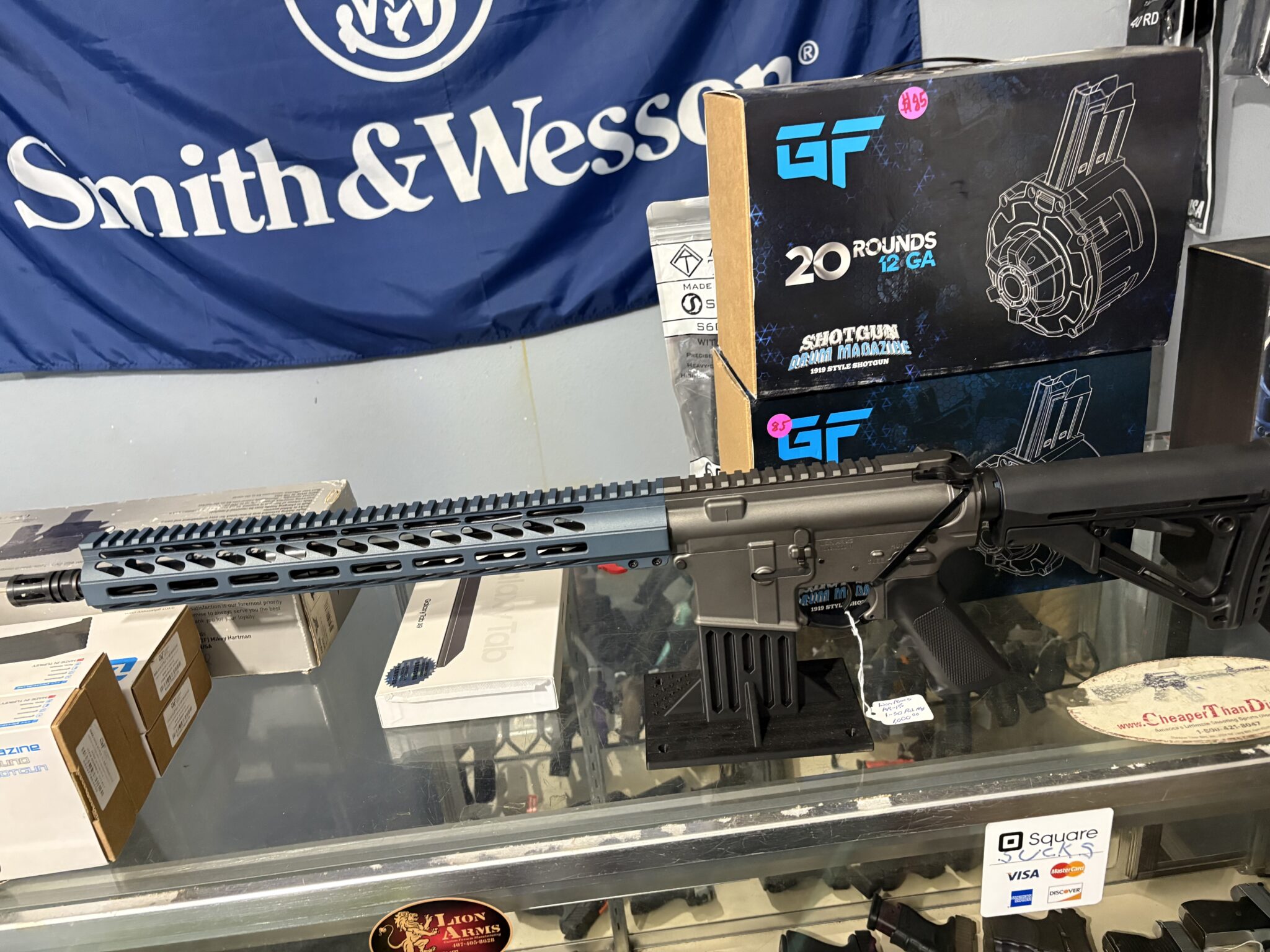 New, Never Fired, Lion Arms, AR-15 with MLOK rail, 1-30rd mag, forward ...