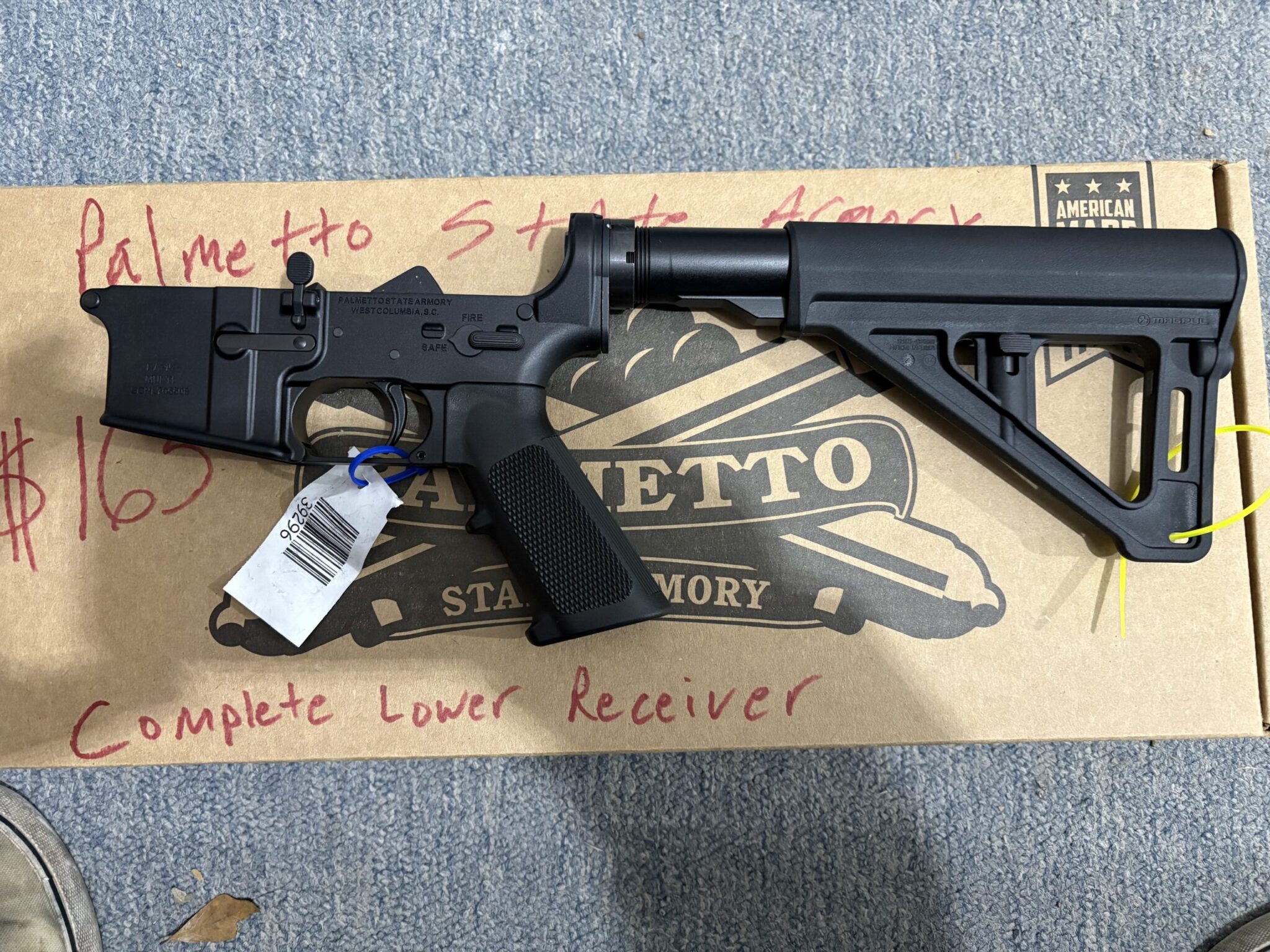 Palmetto State Armory, Magpul Complete Lower receivers……..$165 – Click ...